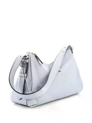Prada Aimee Shoulder Bag Leather Medium Hobo Bag - Grey