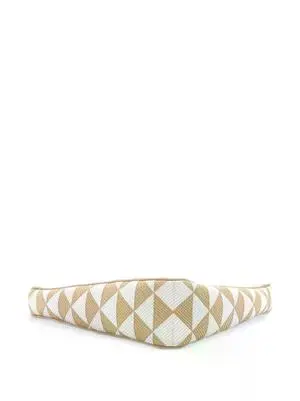 Prada Triangle Jacquard Mini Shoulder Bag
