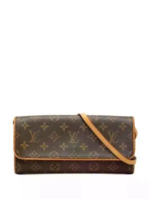 LOUIS VUITTON Monogram Pochette Twin Gm Bag