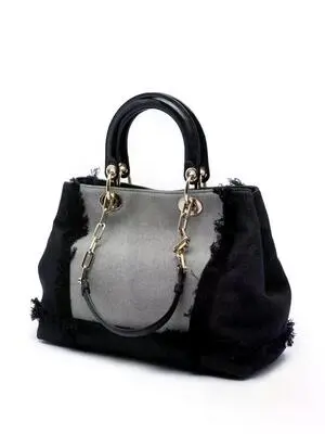 Dior Denim Patch D Light Satchel