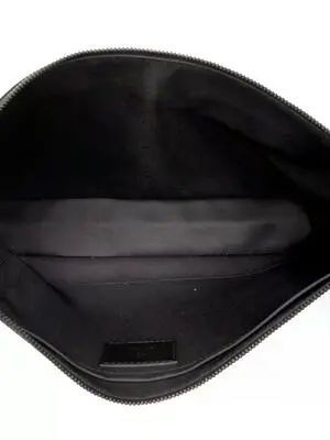 LOUIS VUITTON Monogram Glaze Pochette Cosmos Clutch Bag - Brown