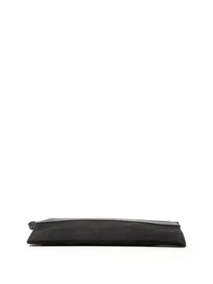 Balenciaga Canvas Navy Cabas Pouch