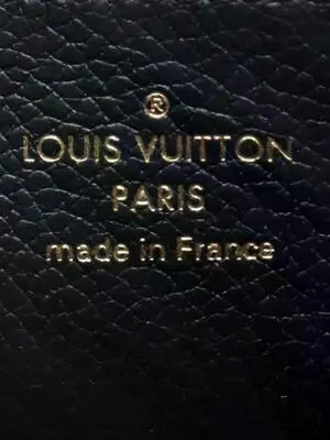LOUIS VUITTON 2021-2026 Bicolor Monogram Empreinte Zippy Wallet Long Wallets - Black