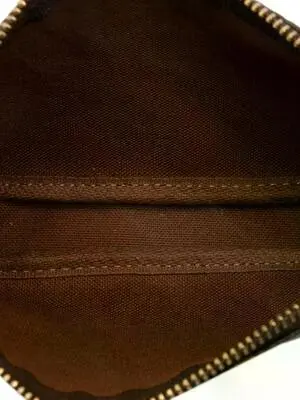 LOUIS VUITTON Monogram Mini Pochette Accessoires Handbag - Brown