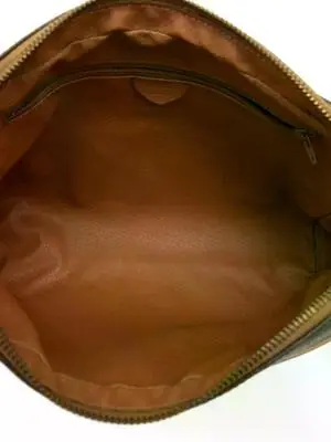Celine Macadam Coated Canvas Clutch Bag