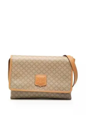 Celine Macadam Coated Canvas Crossbody Bag