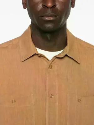 AMARANTO Chest-pockets Long-sleeve Shirt