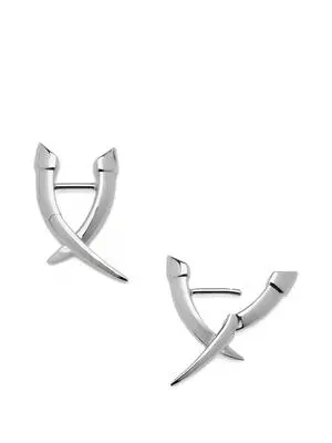 SHAUN LEANE Sabre Mini Crossover Earrings