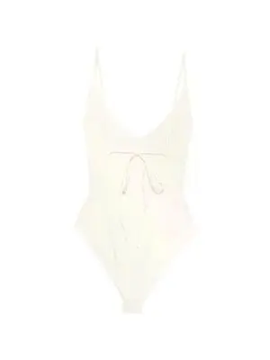 TOTEME Scoop-neck Tie-back Swimsuit