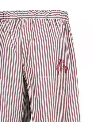Attico Striped Drawstring Trousers