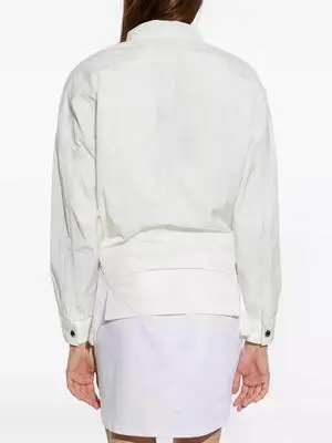 IRO PARIS Epaulette-detail Twisted-waist Jacket