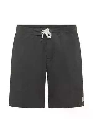 Sundek Rainbow-stripe Swim Shorts - Grey