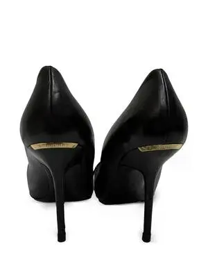 Burberry Bow-accent Pointed-toe Stiletto Pumps