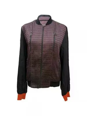 LANVIN Printed Bomber Jacket - Red
