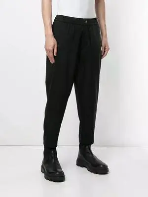 PORTS V Tapered Cropped Trousers