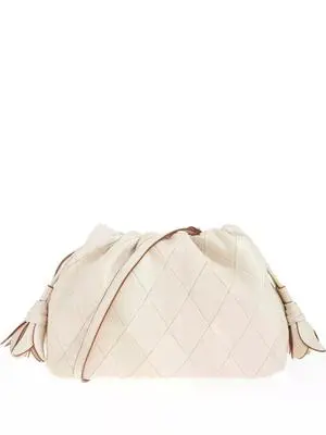 Zimmermann Medium Cloud 91 Quilted Clutch Bag - Neutrals