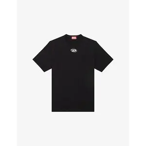 DIESEL® T-adjust Logo-embellished Cotton T-shirt - 9xx