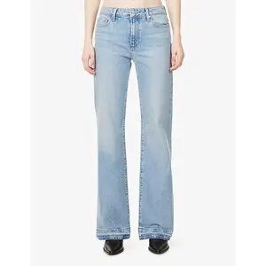 Paige Sofia Flared-leg Denim Jeans