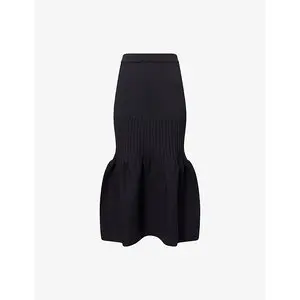 CFCL Fluted Mermaid Knitted Midi Skirt