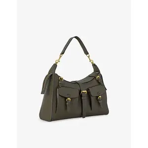 Mulberry Roxanne Leather Shoulder Bag - Juniper Green