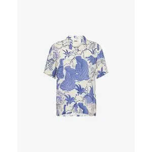 Oas Mystea Rocco Woven Shirt - Blue