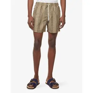 Oas Regalia Logo-tab Swim Shorts