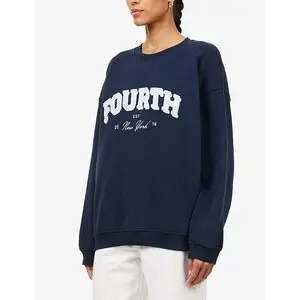 4TH & RECKLESS Relaxed Cotton-jersey Sweatshirt