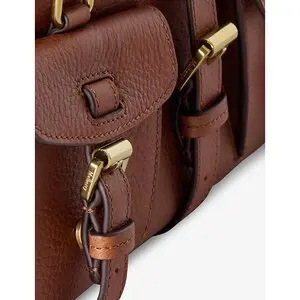 Mulberry Small Roxanne Leather Top-handle Bag - Oak