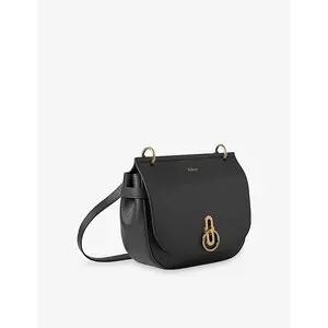Mulberry Amberley Leather Satchel Bag - Black