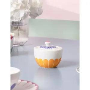 VILLEROY & BOCH Fleur Porcelain Sugar Bowl 9cm