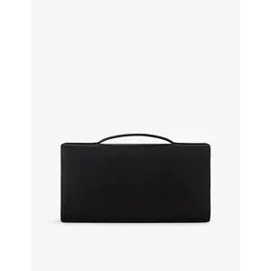 Mulberry Lily Leather Clutch Bag With Postman's Lock - Black