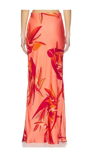Rococo Sand Tropical Print Maxi Skirt