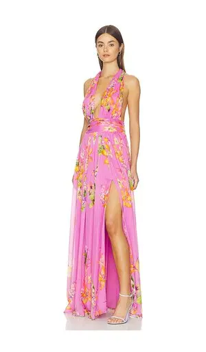 Rococo Sand Halterneck Maxi Dress