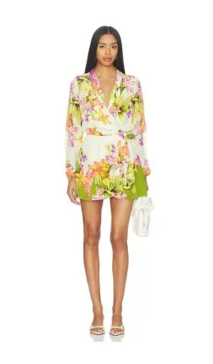 Rococo Sand Mini Dress With Detachable Belt - Cream