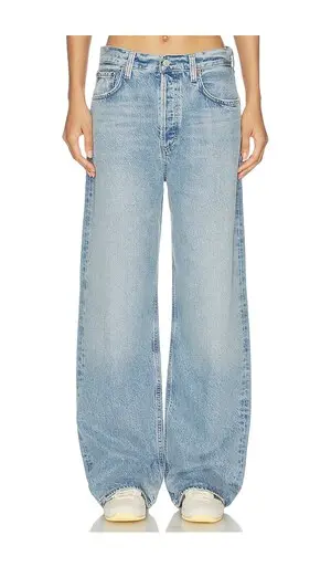AGOLDE Low Slung Baggy Jeans - Blue