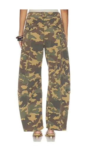 Citizens Of Humanity Flight Pants Camouflage Cargo - Army