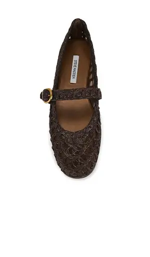 Steve Madden Melody Flats With Buckled Mary Jane Strap