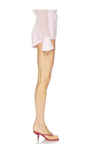 SANS FAFF Crepe Hot Pants - Pink