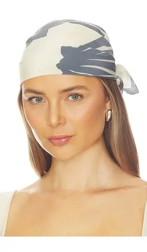 BEMBIEN Sirena Large Scarf - Beige,slate