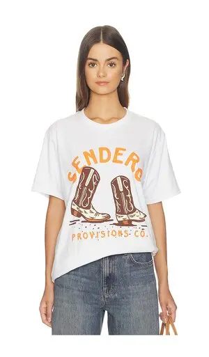 SENDERO PROVISIONS CO. High Stepper Tee - White