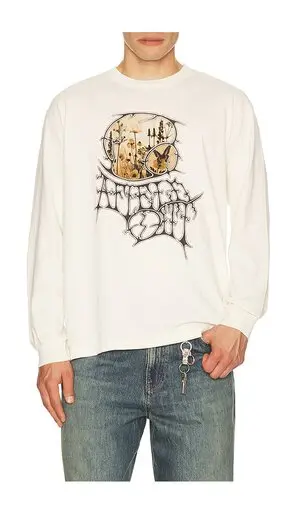 AFIELD OUT Garden Long Sleeve Tee In . Also - White