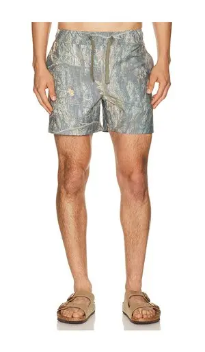 SENDERO PROVISIONS CO. The Barton Elastic Boardshort - Grey
