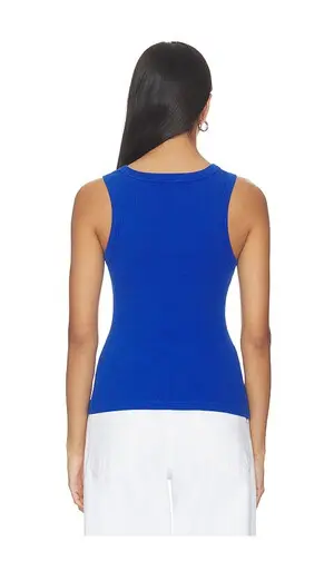AGOLDE Poppy Ribbed Cotton Tank Top