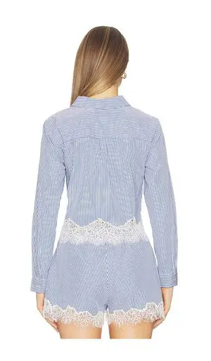 Cami Nyc Luisa Cropped Button Down Top In . Also