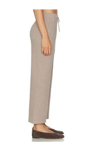 NEGATIVE UNDERWEAR Waffle Knit Cropped Track Pant