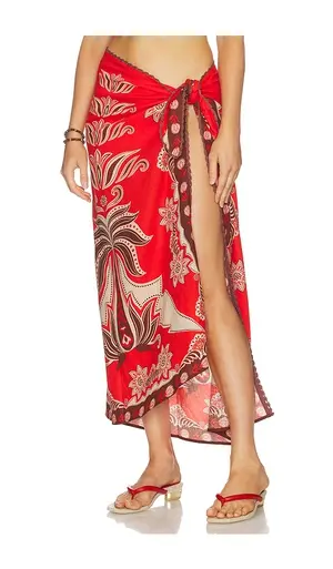 Farm Rio Midi Skirt