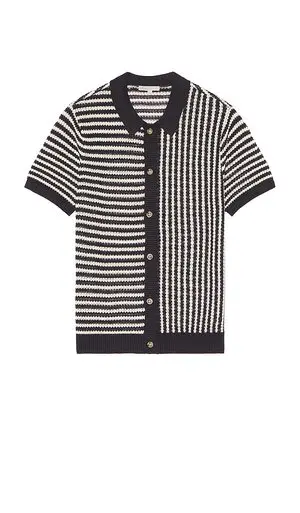 Onia Linen Button Up Shirt In . Also - Navy