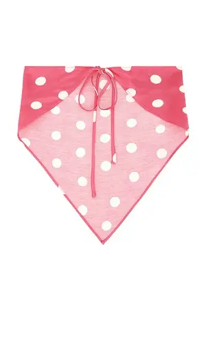 For Love & Lemons Lillian Bandana - Pink