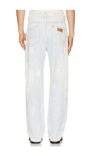 MAISON MARGIELA Paint Splattered Denim Jeans