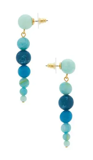 Lele Sadoughi Riviera Linear Drop Earrings